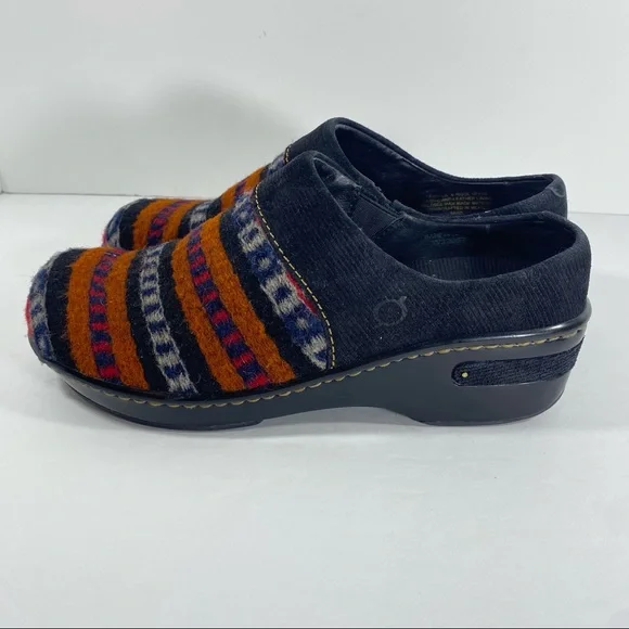 Born | Shoes | Born Kimmy Serape Wool Leather Southwest Clogs Mules ...